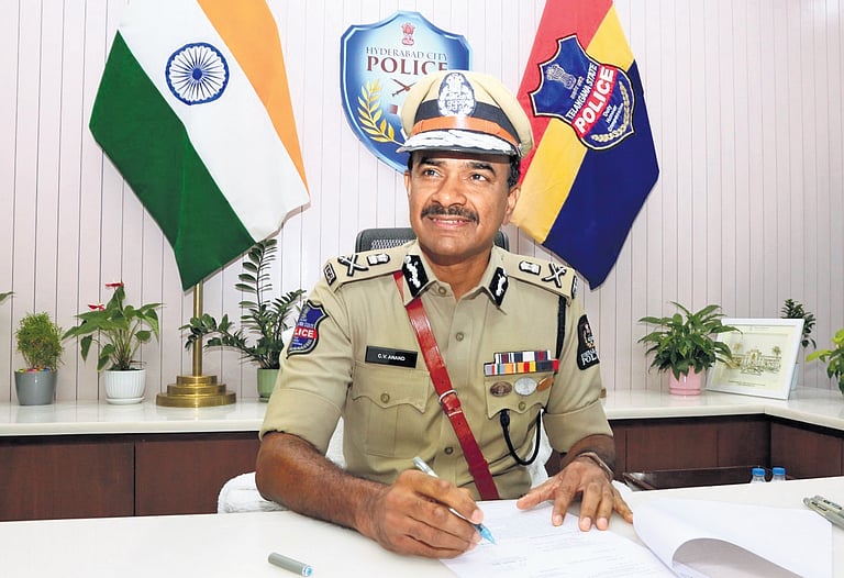 Senior IPS officer CV Anand takes charge as Hyderabad CP